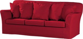 Potah na pohovku IKEA Tomelilla 3-místná nerozkládací barva červená látka pletený vzor