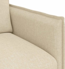 Set pohovek 2 ks Krémová Textil 3407572