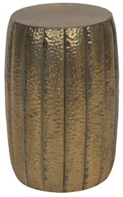 Bronzový dekorační kovový odkládací stolek Catheleijne – 33x50 cm