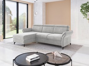 XXXLutz ROHOVÁ SEDAČKA, textil, barvy stříbra Sit & More - Sedací soupravy - 000144025849