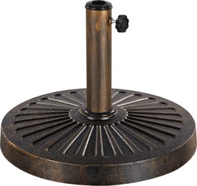 Podstavec pod slunečník Yaheetech – bronzová, 10 kg (256852293156)