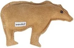 Coriolis s.r.o. Hračka pes animALL Medvěd kůže, natural 23x16cm