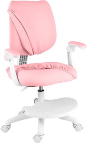 Dětská rostoucí židle Neoseat JUNI 022 — látka, pratelný potah, růžová