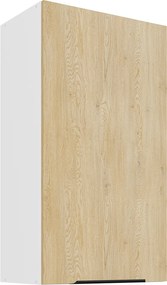 CREMONA bc | horní skříňka 50 G-90 1F policová | 50 cm | VYSOKÁ | bílá/cremona
