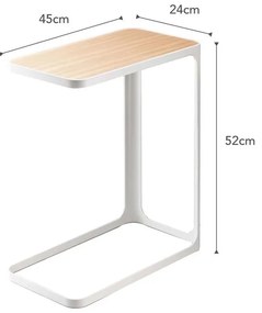 Bílý stolek YAMAZAKI Frame