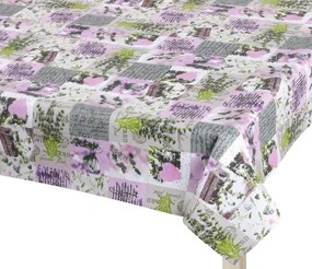 Bellatex Ubrus ADÉLA Patchwork lila rozměr 120x140 cm