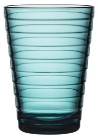 Sklenice Aino Aalto Sea Blue 330 ml - set 2 ks Iittala