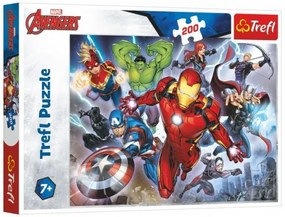 Puzzle Disney Avengers 200 dílků 48x34cm v krabici 33x23x4cm