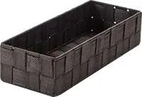 Úložný organizér do zásuvky Compactor TEX - košík L, 30 x 12 x 7 cm, čokoládový