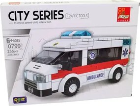 Made 21122 Malý mechanik - ambulance / 255 kostek / od 6 let