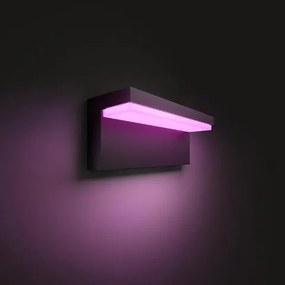 PH 17456/30/P7 HUE Nyro VENKOVNÍ NÁSTĚNNÉ SVÍTIDLO 13,5W 1000lm 2000-6500K IP44, černá - PHILIPS HUE (915005841701)