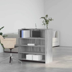 Recepční stůl šedý sonoma 100x50x103,5 cm kompozitní dřevo 3324165