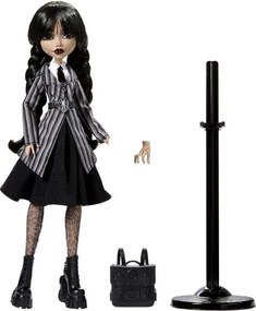 Mattel Monster High X Wednesday Addams ve školní uniformě HXJ04 Vícebarevná