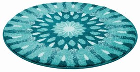 Koupelnová předložka Grund Mandala - Chram Duše Typ: 100x100 cm kruh