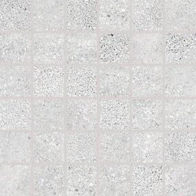 Rako Dlažba RAKO Stones DDM06666 mozaika (5x5) světle šedá 30x30 - 131837
