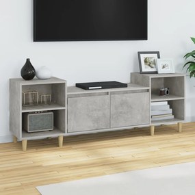 TV skříňka betonově šedá 160x35x55 cm kompozitní dřevo - Default Title