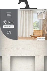 Krémový závěs 140x240 cm Pauline – douceur d'intérieur