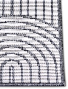 Hanse Home, Kusový koberec Pangli 105851 Silver – na ven i na doma, 200x290, šedá, chodba / předsíň