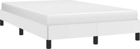 Rám postele bez matrace bílý 120x190 cm umělá kůže 3269620