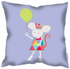 We Love Cushions Dětský polštář Mouse Balloon