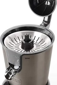 BlackDecker BXCJ350E černá, šedá / Odšťavňovač na citrusy / 350 W / 2