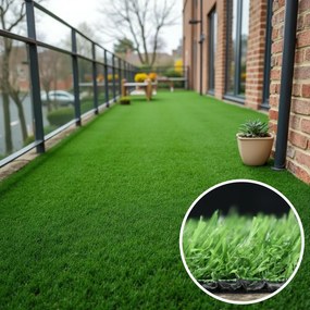 Trade Concept, AKCE: 100x200 cm Metrážový travní koberec Pure Green – na ven i na doma, zelená, exteriér