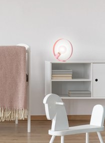 Candellux Růžová stolní lampa Nexo Ledea pro žárovku 1x E27