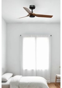 FARO 33823WT - Stropní ventilátor MINI PUNT S hnědá/černá pr. 90 cm WT + DO