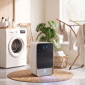 HOMCOM odvlhčovač 0,4 l/den pro 15 m², černý