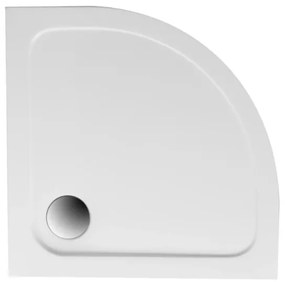 Polimat Standard čtvrtkruhová sprchová vanička Rozměr vaničky: 90x90cm