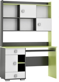 MAXMAX Psací stůl - GREEN TYP B Psací stůl pro holku|pro kluka|pro všechny