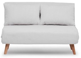 Designová rozkládací pohovka Felicitas II 120 cm krémová