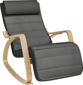 XXXLutz RELAXAČNÍ KŘESLO, dřevo, textil, tmavě šedá Boxxx - Online Only křesla & taburety - 002543007134