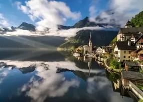 RAVENSBURGER Puzzle Hallstatt, Rakousko / 1000 dílků