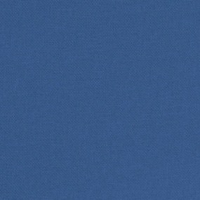 Klubové křeslo s podnožkou modré textil - Default Title