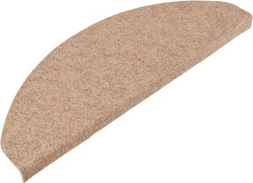 Samolepicí nášlapy na schody 20 ks béžové 65x22,5x3,5 cm 3365896