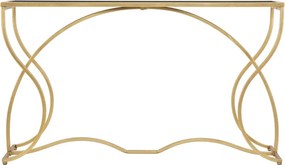 Designová konzole Sachiyo 130 cm zlatá