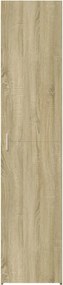 Skříň highboard dub sonoma 40 x 42,5 x 185 cm kompozitní dřevo 3281401