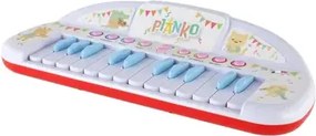 TEDDIES Piánko Zvířátka / Hudební hračka / plast / 35 cm / na baterie