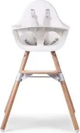 Childhome Evolu 2 Natural - White / Židlička 2v1 / od 6 měsíců do 6 le