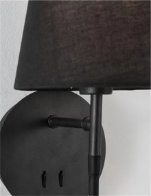 Nástěnné svítidlo NOVA LUCE NIA E27 + LED na čtení 3000K 9182372 bez žárovky