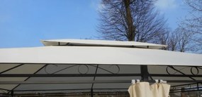 Zahradní altán pavilon DEU TOPAS 4x3m - hnědý