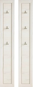 XXXLutz ŠATNÍ PANEL, bílá, barvy pinie, 27/162/2,5 cm Hom`in - Šatní panely - 000003000157