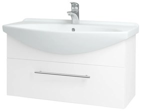 Dřevojas Koupelnová skříň TAKE IT SZZ 85 Varianta: N01 Bílá lesk / Úchytka T02 / N01 Bílá lesk