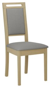 Čalouněná jídelní židle Heven XV, Barva dřeva: sonoma, Potah: Hygge D20
