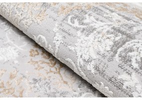 Kusový koberec Hiberia šedo-hnědý 80x150cm