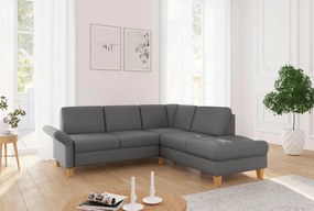 XXXLutz ROHOVÁ SEDAČKA, textil, tmavě šedá Sit & More - Sedací soupravy - 000144016157