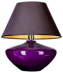 4concepts Designová stolní lampa MADRID VIOLET Barva: Černá