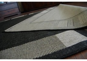 Kusový koberec Uga černý 140x200cm