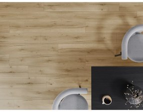 Mexen Buffalo, vinylová podlaha 1240x182 mm SPC 6,5 mm, IXPE 1,5 mm, 4stranná V-drážka, dub, F1007-1240-182-505-4V1-01